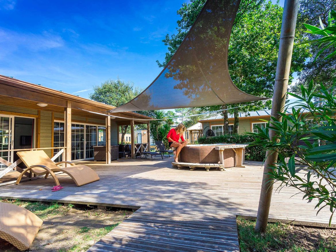 Camping Landes - Labenne - Camping 5 etoiles Landes - Mobil home ...